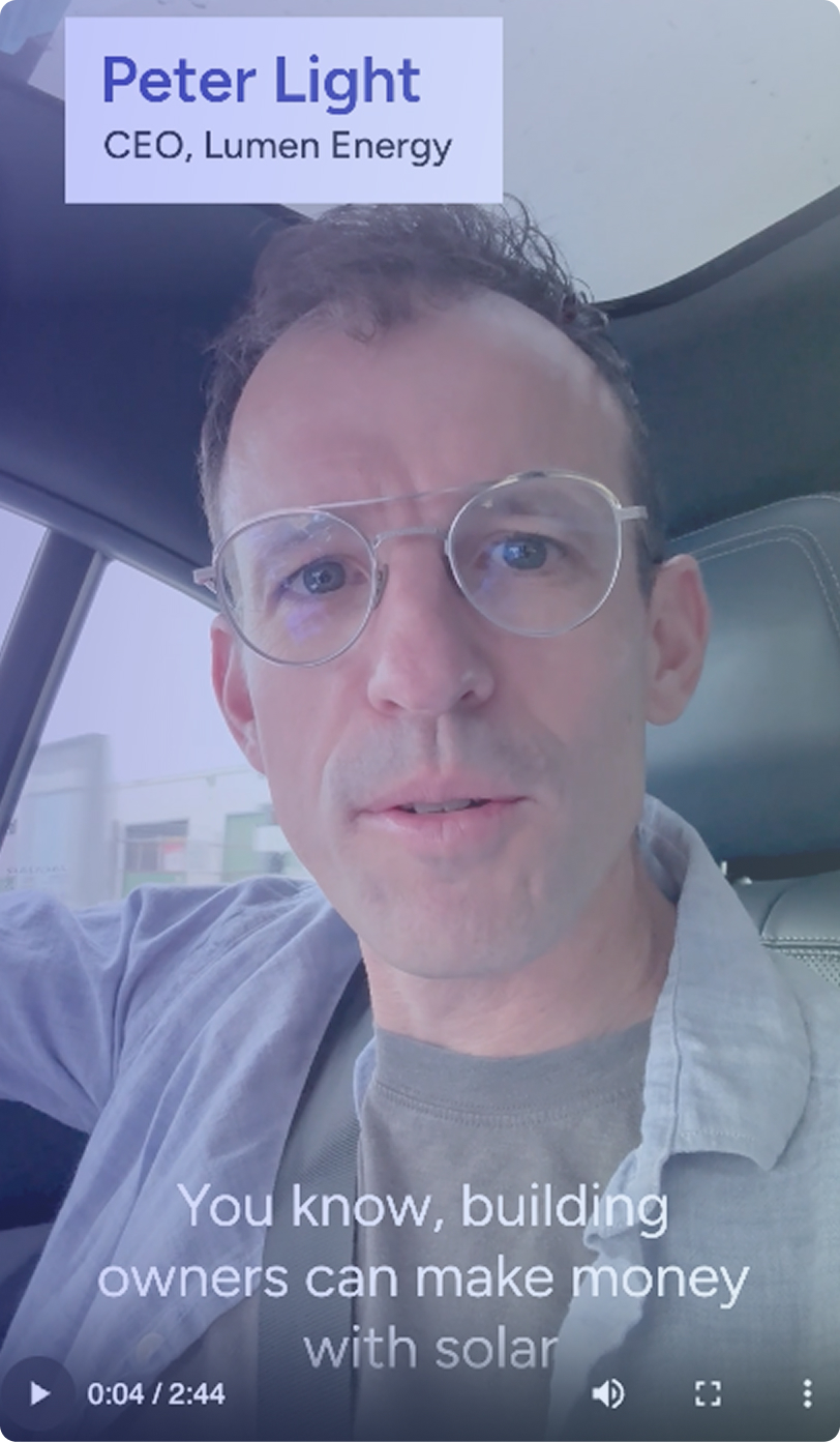 Profitable Net Zero | Lumen Energy